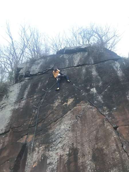 Rock Climb Copperhead Road, Safe Harbor