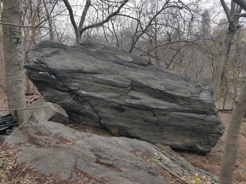 Bouldering in Split Rock, New York City