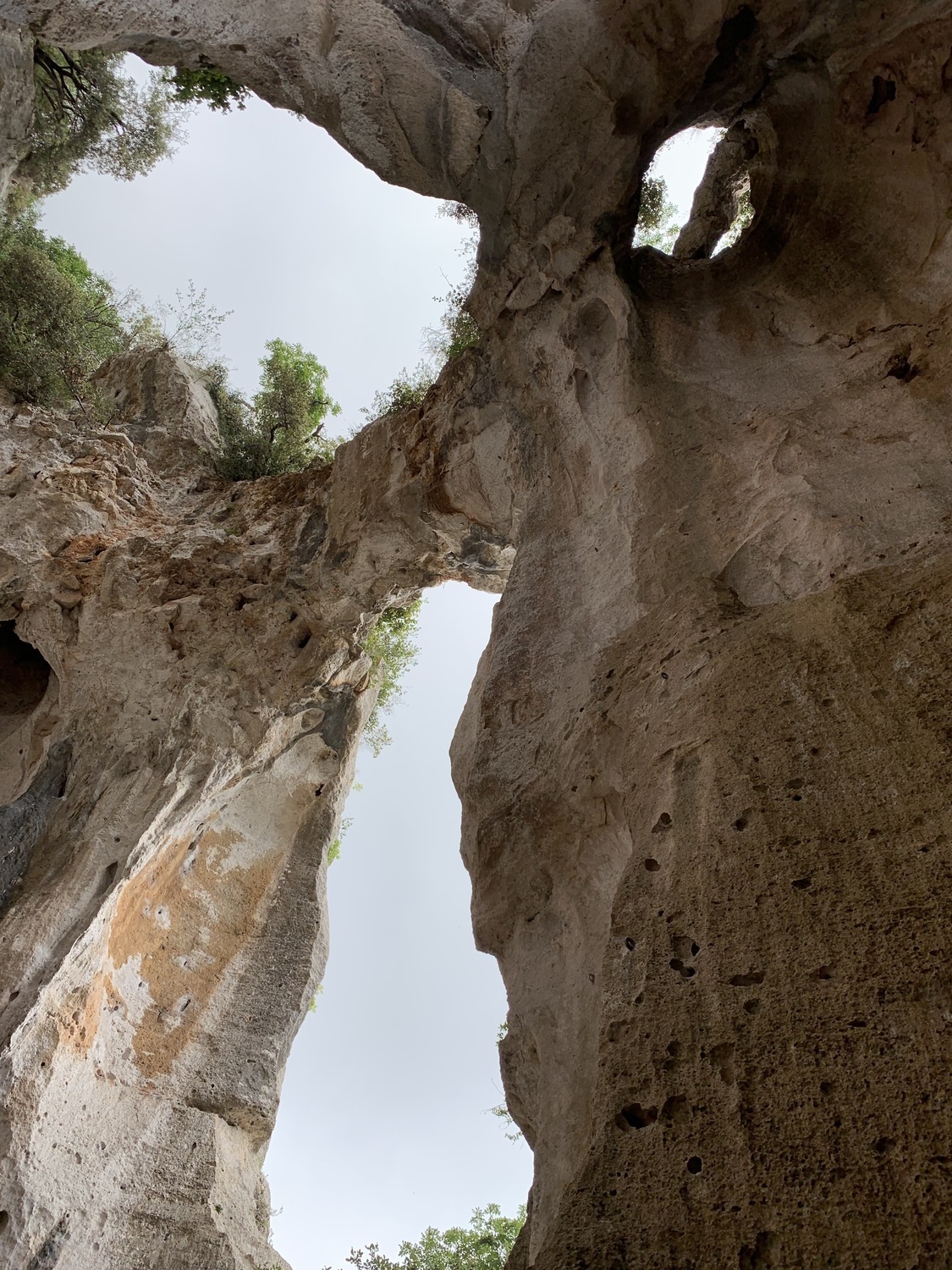 Grotta Dell'edera's three windows! Crazy to think that if this were in ...