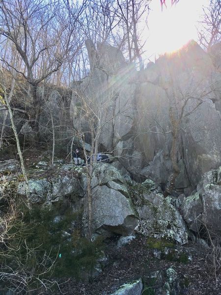 Rock Climbing in Cow's Hoof, DC & Northern VA Region