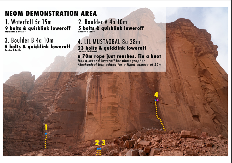 Rock Climbing in NEOM, NEOM