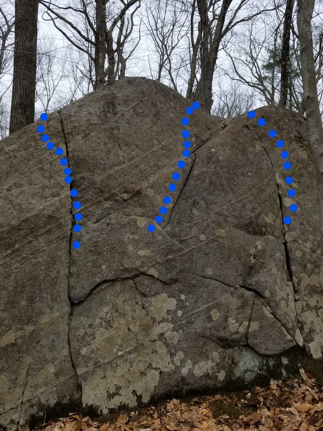 The Crystal Boulder - (left to right) Dark Crystal, Three Ribs, Crystal ...