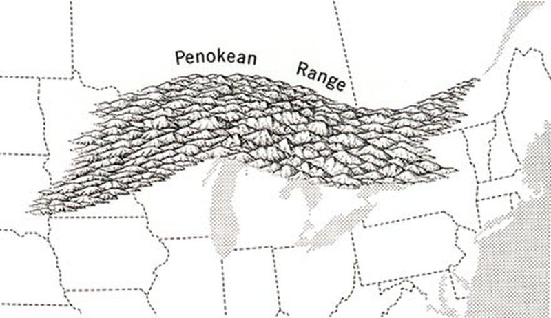 The ancient Penokean Range