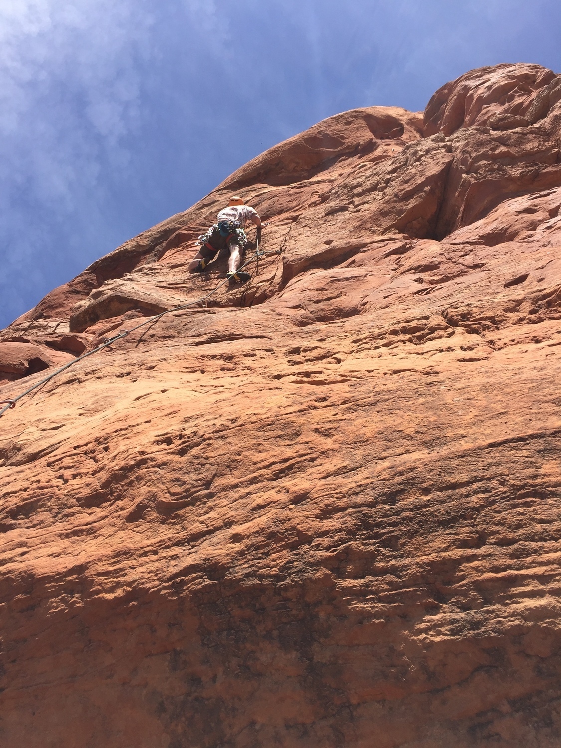 Keith cruising the limestone band. Use a 0.4" Cam in either the ...