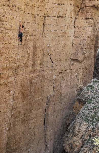 Rock Climbing in The Ark, Ten Sleep Canyon