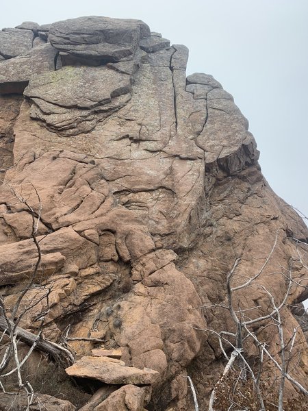 Rock Climb Steady Like a Steadman Direct, Wichita Mountains Wildlife Refuge