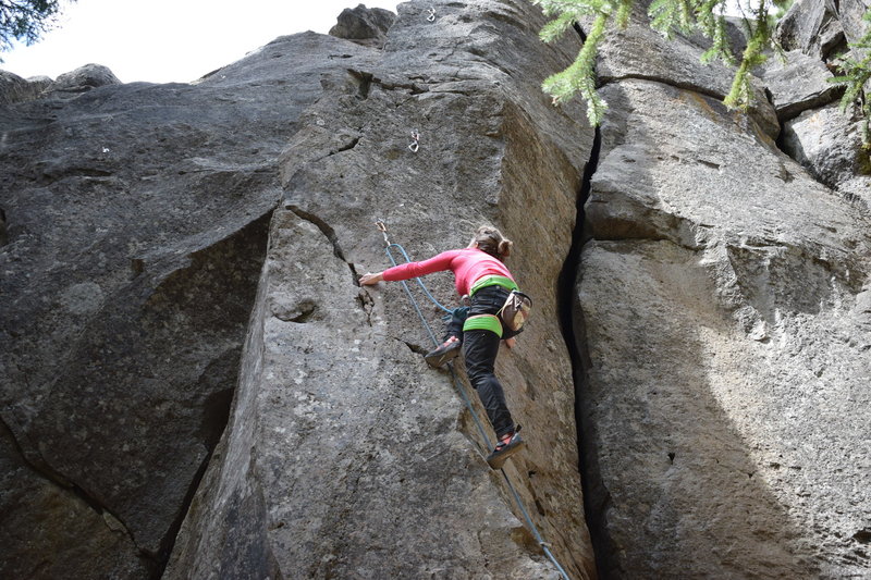 Rock Climb Quarantined with Spirit, Central Oregon