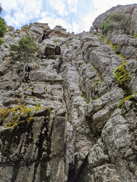 Rock Climb Watchtower Standard Route, Gallatin Canyon