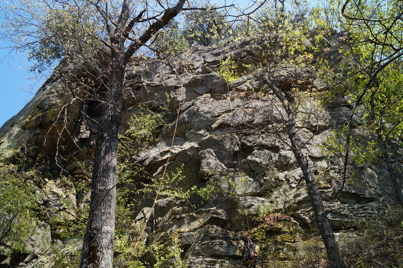 Rock Climb Bull in the Brambles, South
