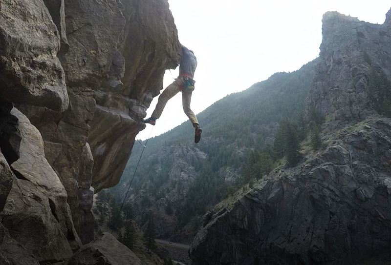 Rock Climb Overpass, Golden