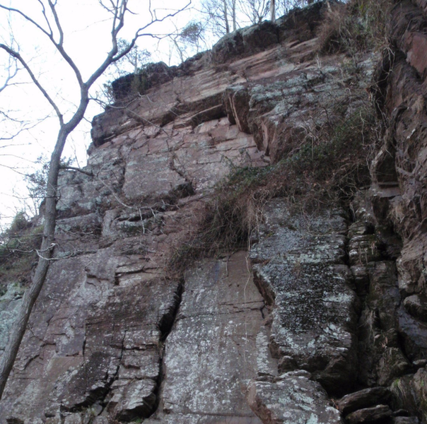 Rock Climbing in Cramped Face, Southeastern Lowlands