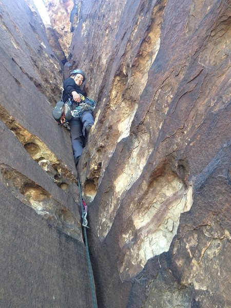 Rock Climb Chutes and Ladders, Red Rocks