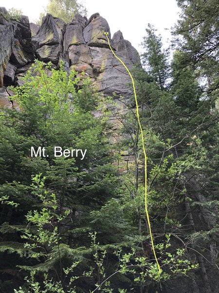 Rock Climb Mt. Berry, Northeast Oregon