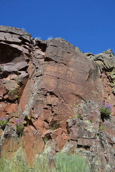 Rock Climb Scab Slab, Southeast Corner
