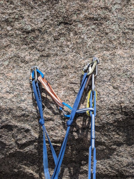 Rock Climb Hollow Flake, South Platte