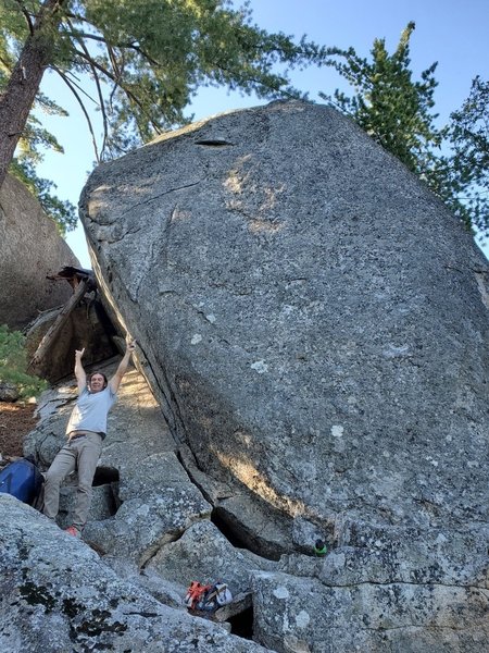 Climbing in Fern Basin, San Jacinto Mountains