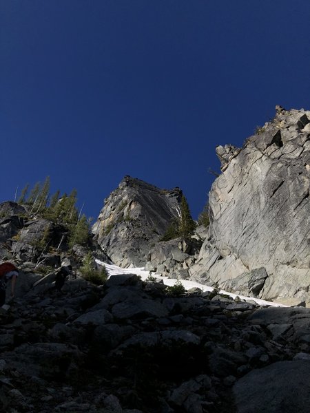 Hike up to the mole from the campsite, only about a 40 min walk. We got ...