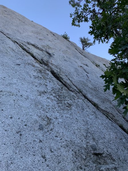 Rock Climb Slab Variation, Little Cottonwood Canyon