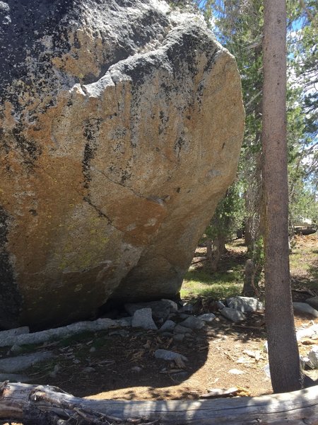 Climbing in Ridge Top Boulders, Yosemite National Park