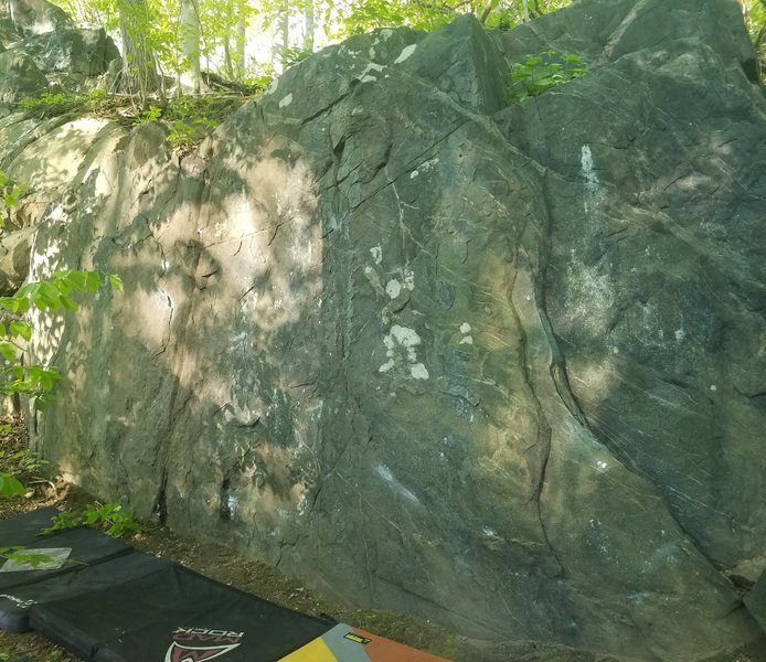 Bouldering in Alligator Rock, Southeastern Lowlands