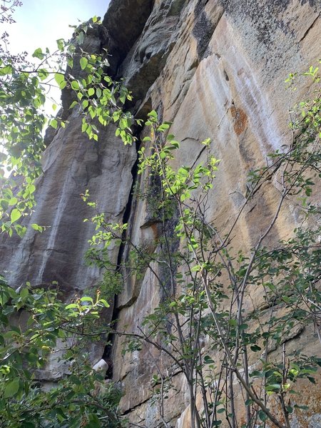 Rock Climb The Incredible Layback, British Columbia