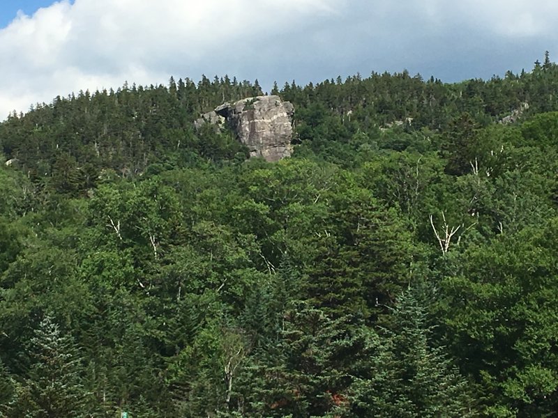 Square ledge viewed from Pinkham Notch