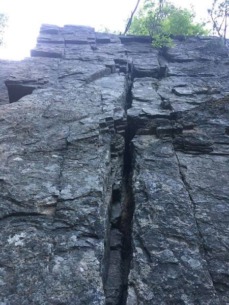 Rock Climbing in Another Buttress, British Columbia