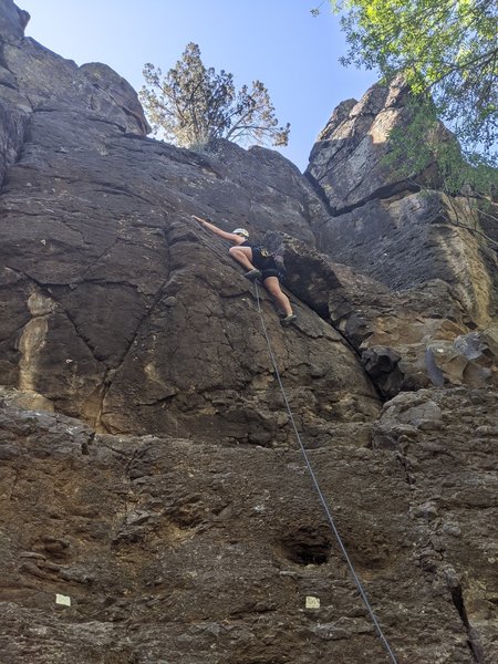Rock Climbing in Baby Rubicon, Southwest Utah