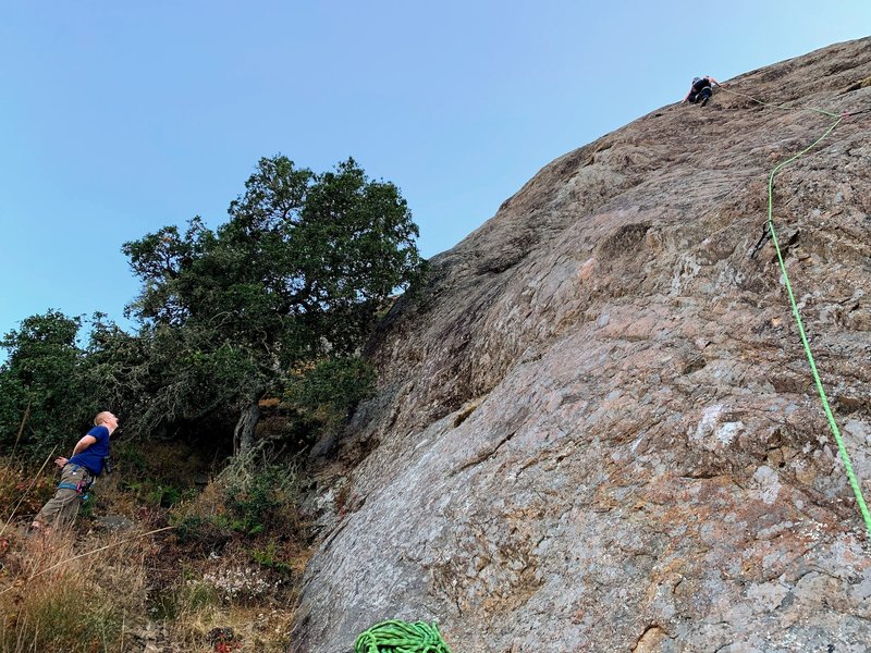 Rock Climb Fat Man, Central Coast