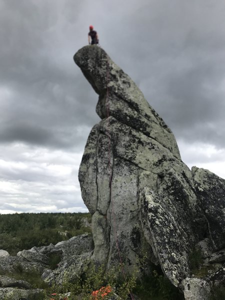 Climbing in Finger Mountain, Northern Alaska/Brooks Range
