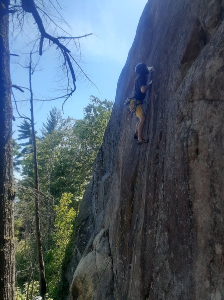 Rock Climbing in Les Monts et Merveilles, Quebec