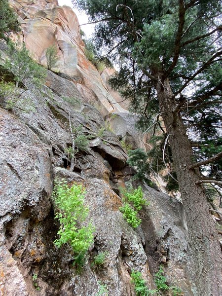 Rock Climbing in The Choss-a-theater, Northern Arizona
