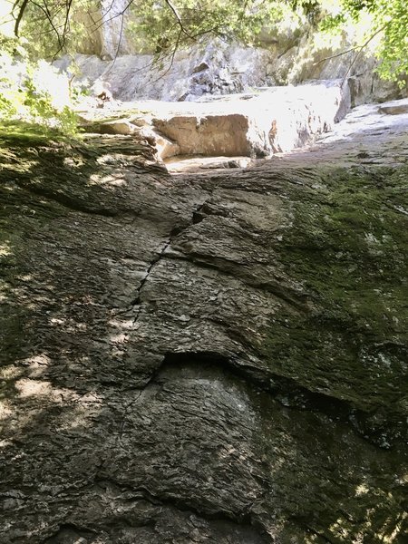 Rock Climbing in Bog Wall, 1. Northern Vermont