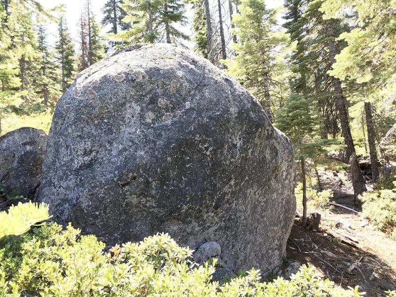 Bouldering in Blasted Rock, Northeast California