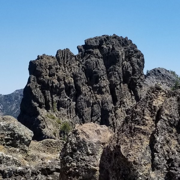 Rock Climbing in Rabbit Ears, Northeast Oregon
