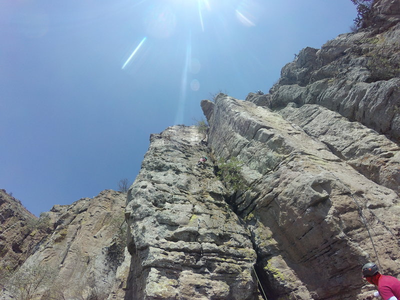 Rock Climb Cara Escarpada, Mexico