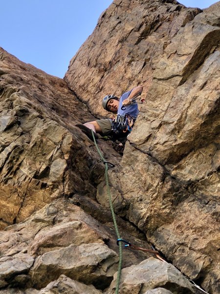 Kevin Entwistle...was this your first gear climb?