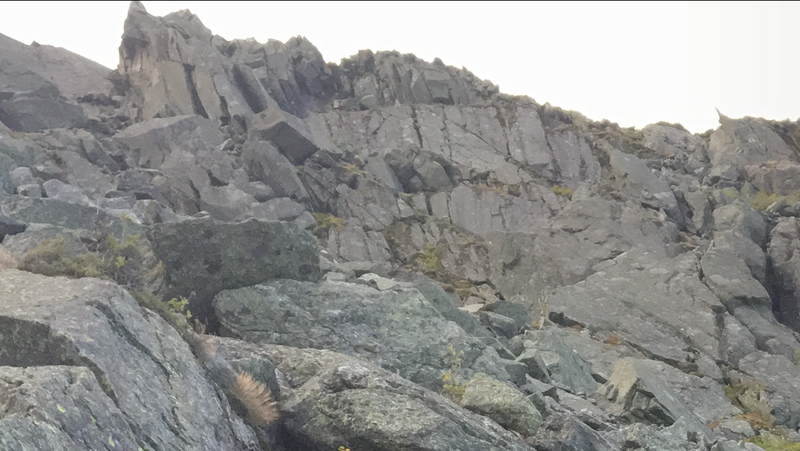 Rock Climbing in 5th Flatiron, WM: Pinkham / Presidentials