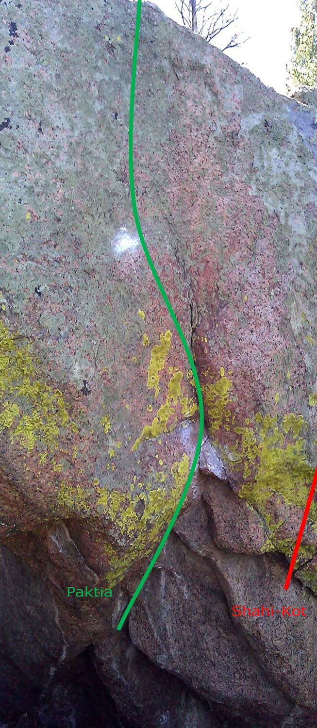 Takur Ghar East routes.