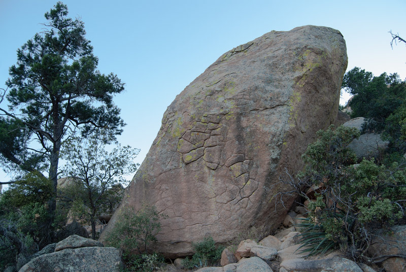 Bouldering in Roke Knoll, Cochise Stronghold