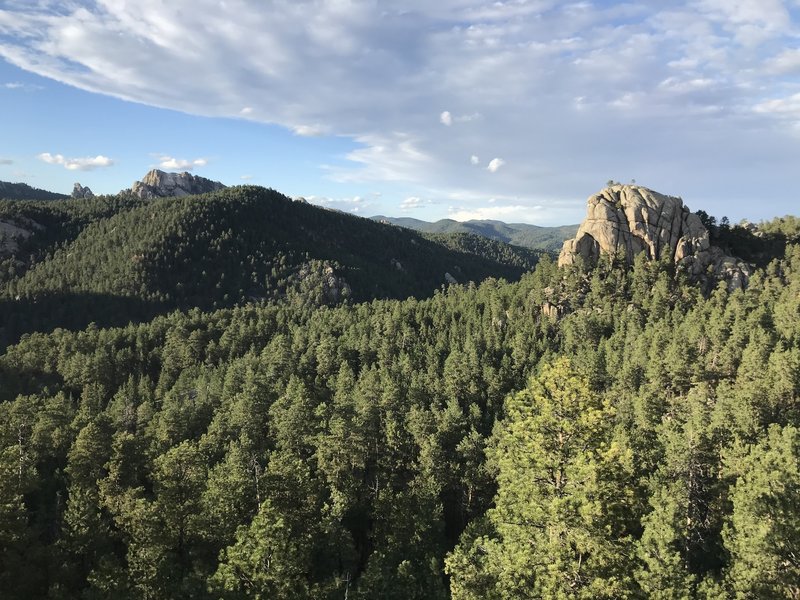 Rock Climbing in Turtle Dome, The Needles Of Rushmore