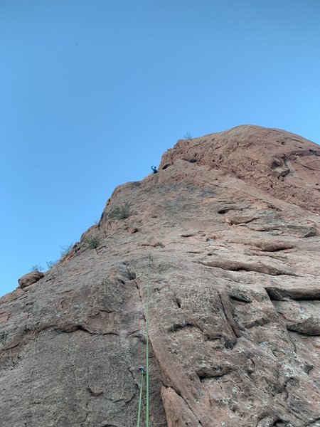 Rock Climbing in Crystal Wall, Colorado Springs