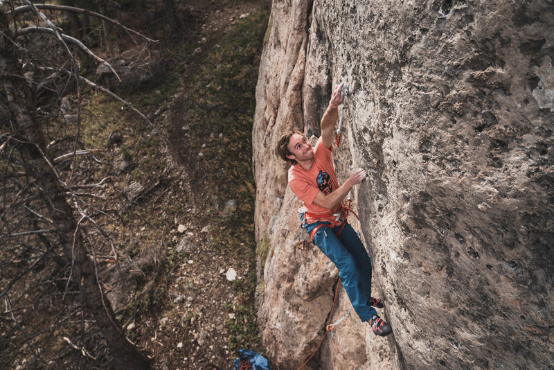 Rock Climbing in The Hideout, Lander Area