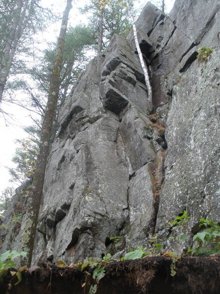 Rock Climbing in Sharp Bridge Campground, Adirondacks