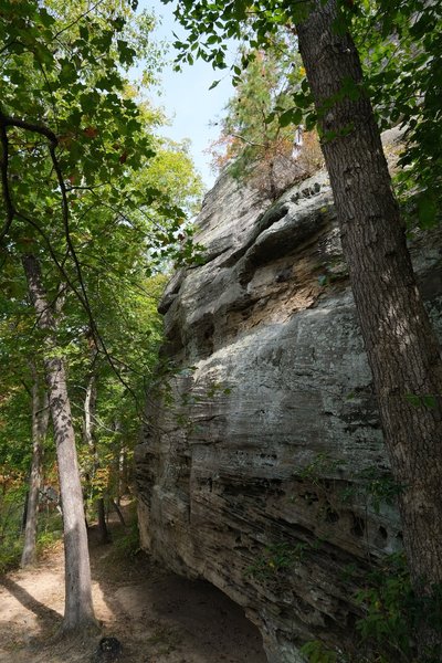 Rock Climbing in The Rock, Southeast Ohio