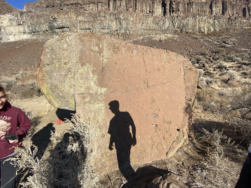 Climbing in *Bouldering at Vantage, Frenchman Coulee (Vantage)