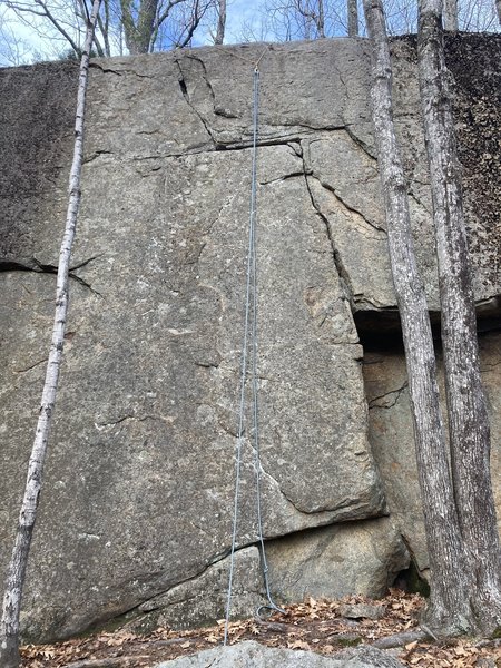 Rock Climb Left Slab, Sundown Ledge
