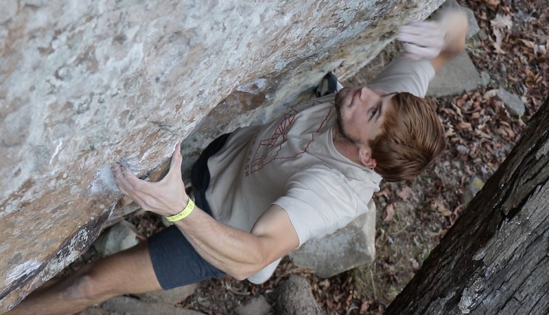 Climbing in Land Beyond Boulders, Horseshoe Canyon Ranch