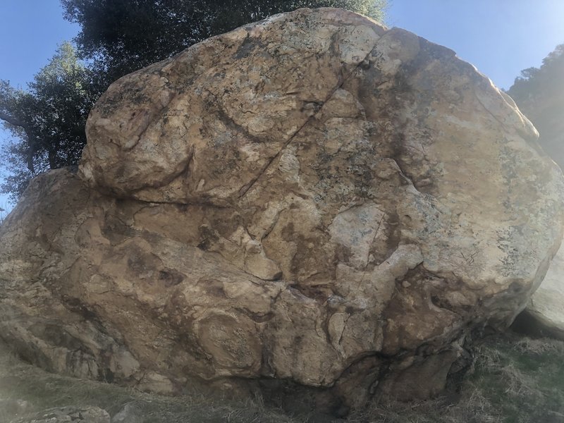 Climbing in Harbison Canyon, San Diego County