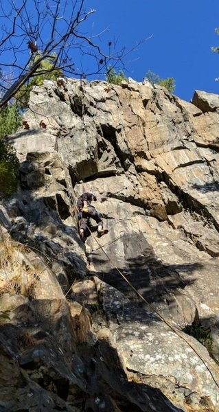 Rock Climbing in Eagle's Nest, Nova Scotia